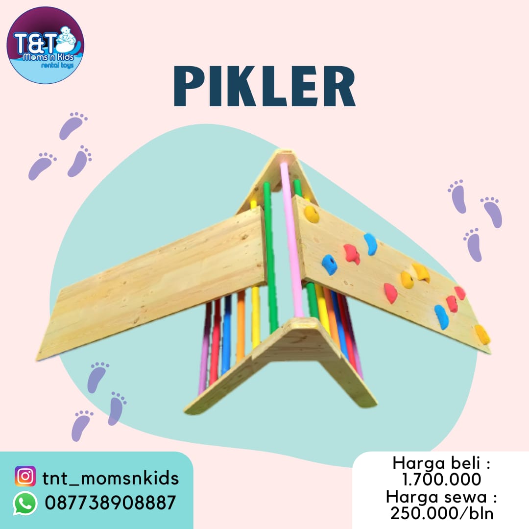 PIKLER TRIANGLE 100CM 2 di TNT MOMS N KIDS adalah Rental Mainan ...